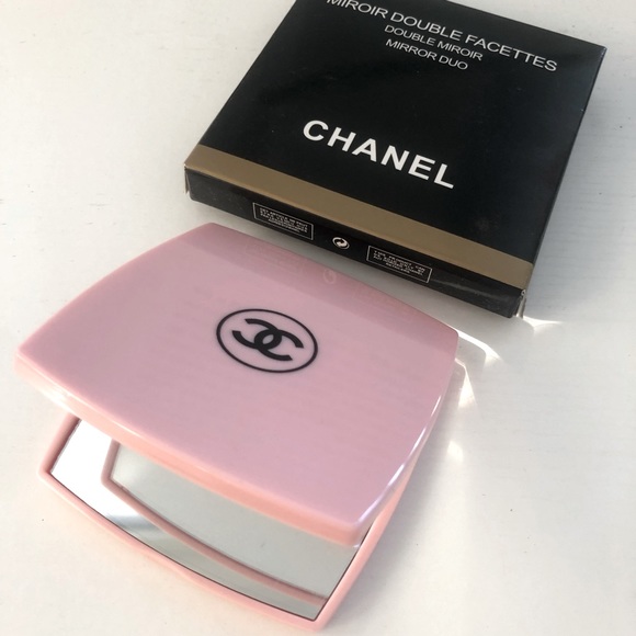 CHANEL | Accessories | Auth Chanel Mirror Pink | Poshmark